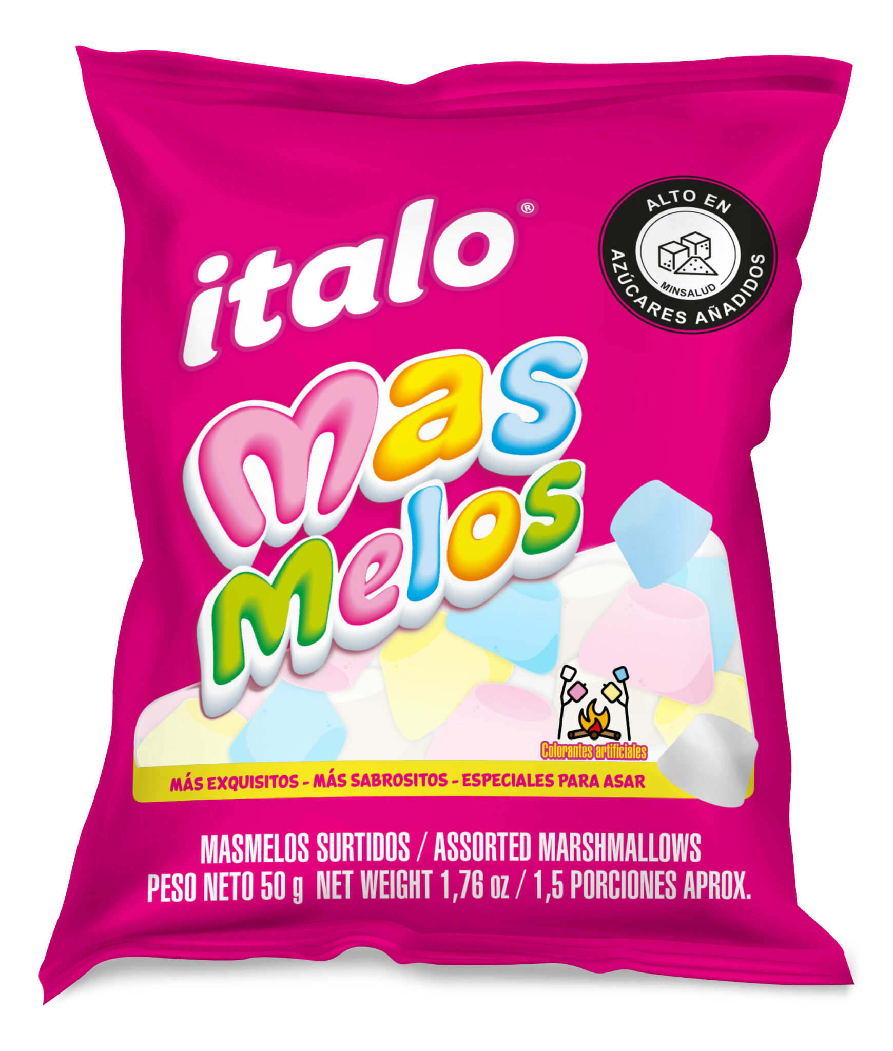 Masmelos colores 50gr : Tienda Italo