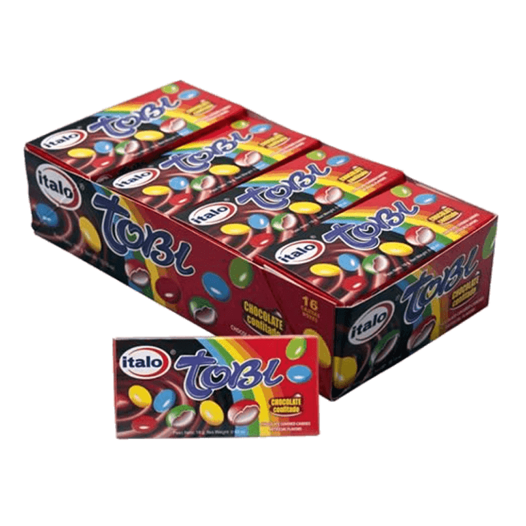 Tobi- Chocolate con cobertura dulce 288grs : Tienda Italo